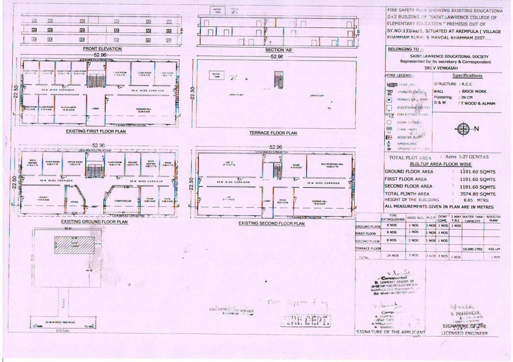 Approved Building Plan